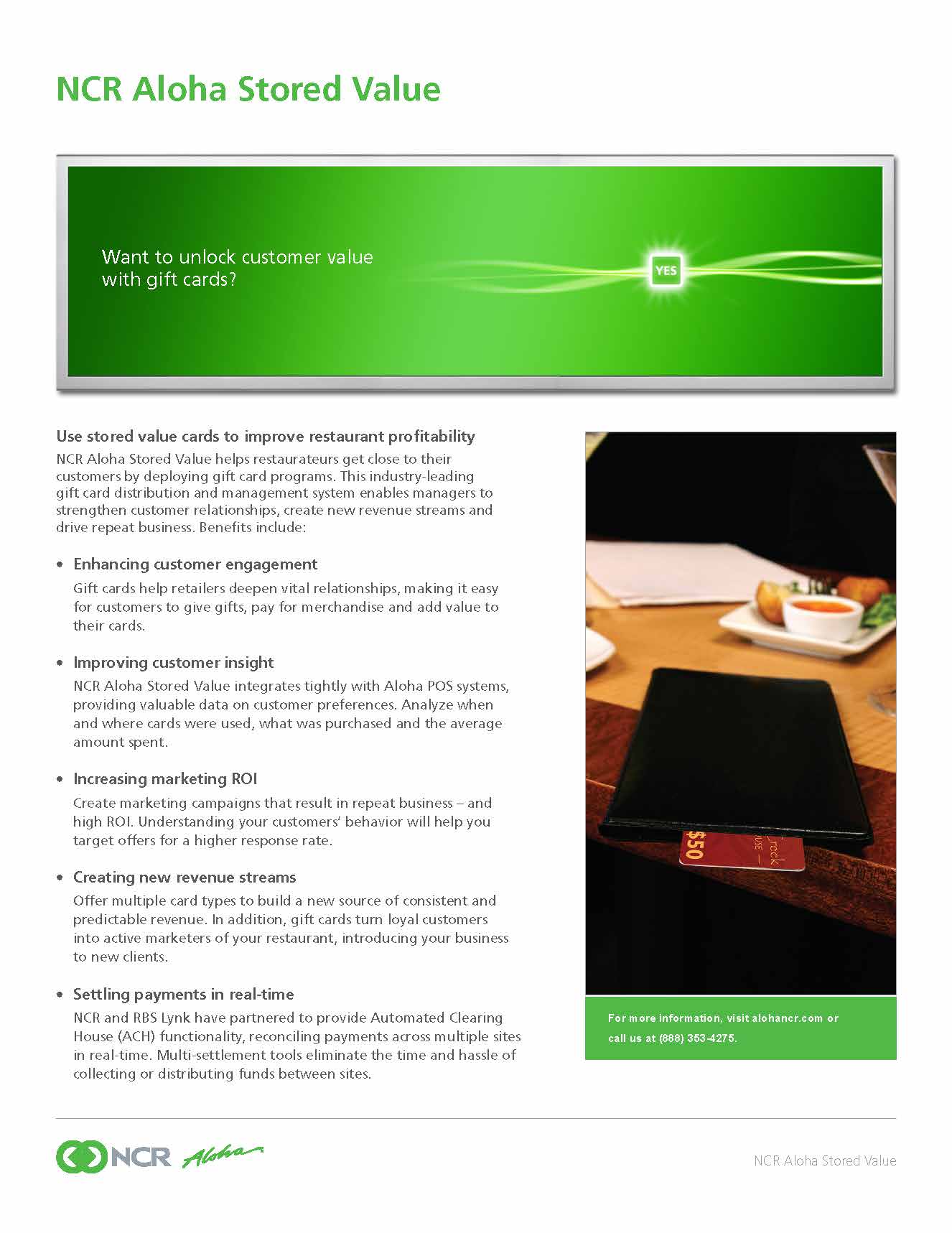 ALOHA RESTAURANT POS - Business Computer POS